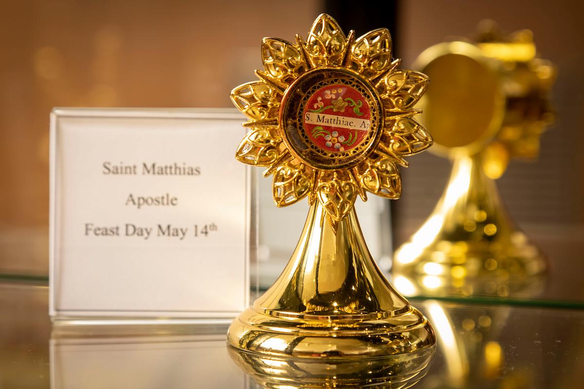 Veneration of the First-Class Relic of Saint Matthias the Apostle – The National Shrine of Our ...
